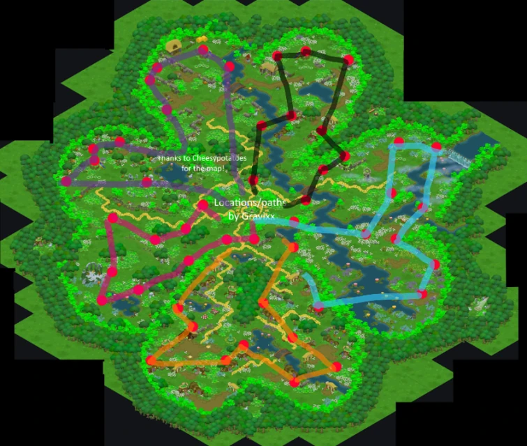 Lucky Clovers Map | Fandom