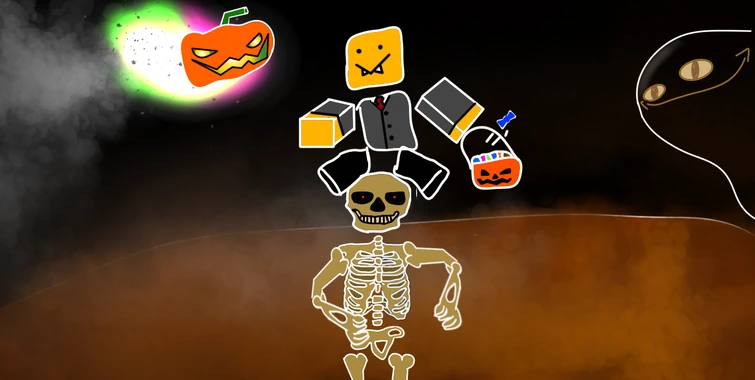 Re-doing art: RATTLE BONES/ HALLOWEEN UPDATE | Fandom