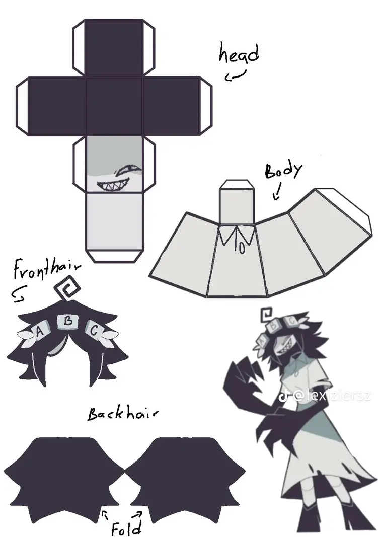 Fde papercraft pt 1 (not by me) | Fandom