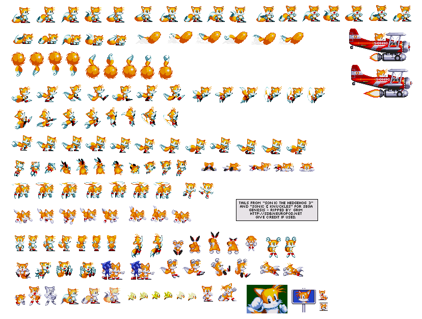 Tails S3&K repallete | Fandom