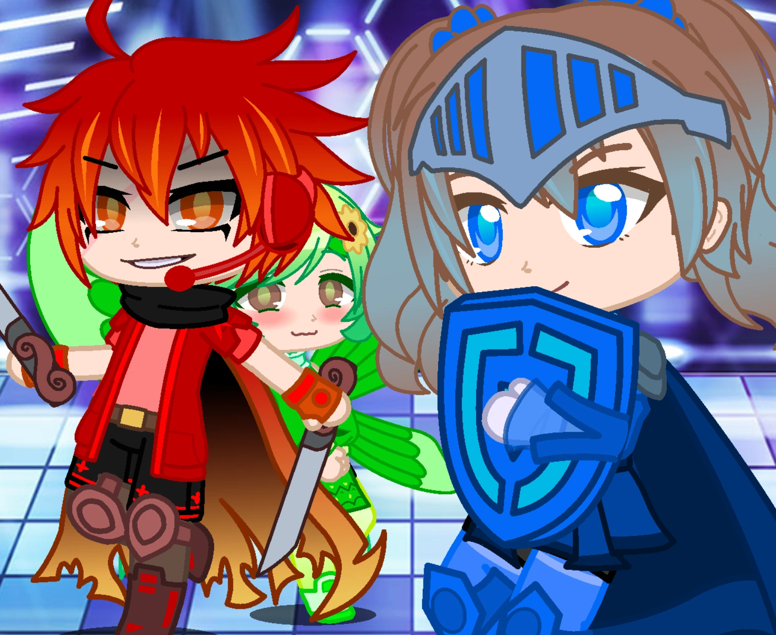 I redesigned these guys for Gacha Club! They were my favorite in Gacha ...