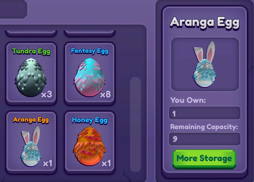 New egg: (aranga egg) | Fandom