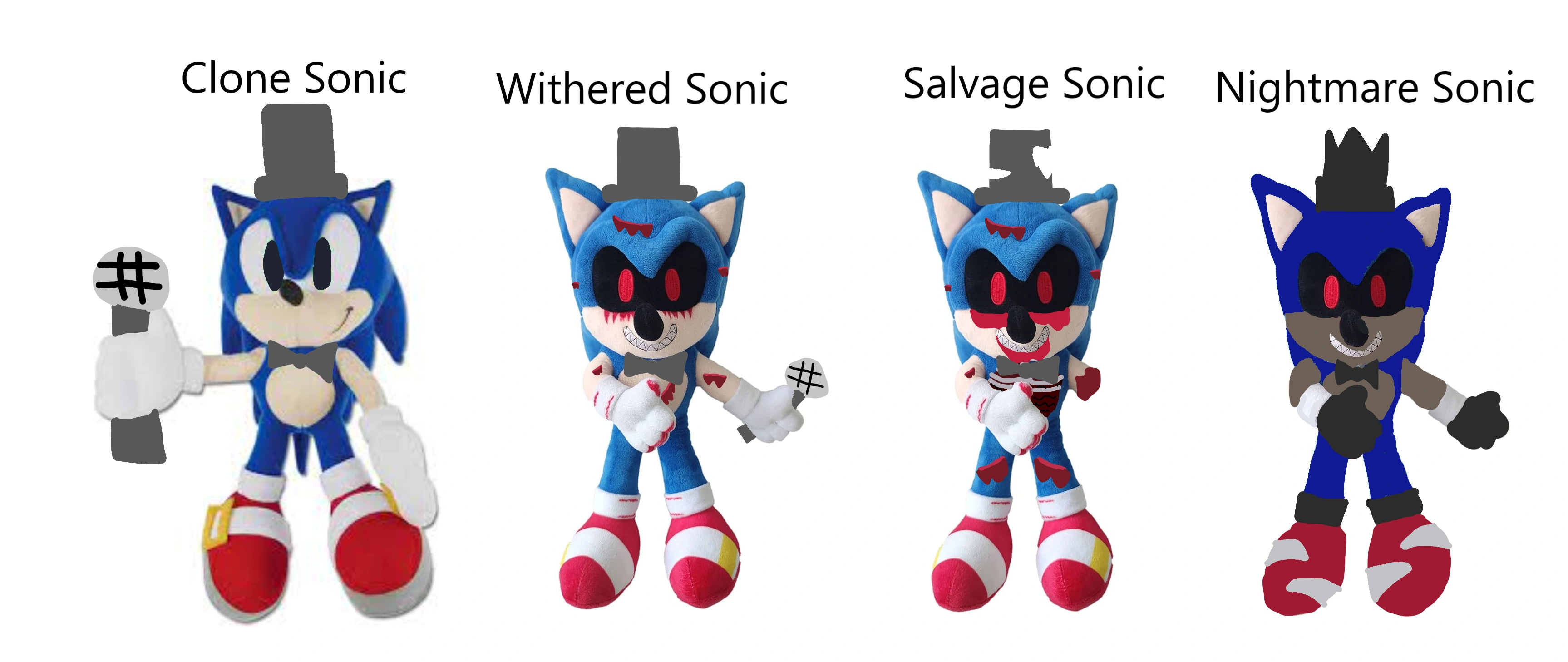 all my FNAS plush concepts so far | Fandom