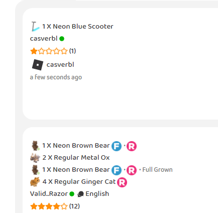 What offer should i do for my neon cow? | Fandom