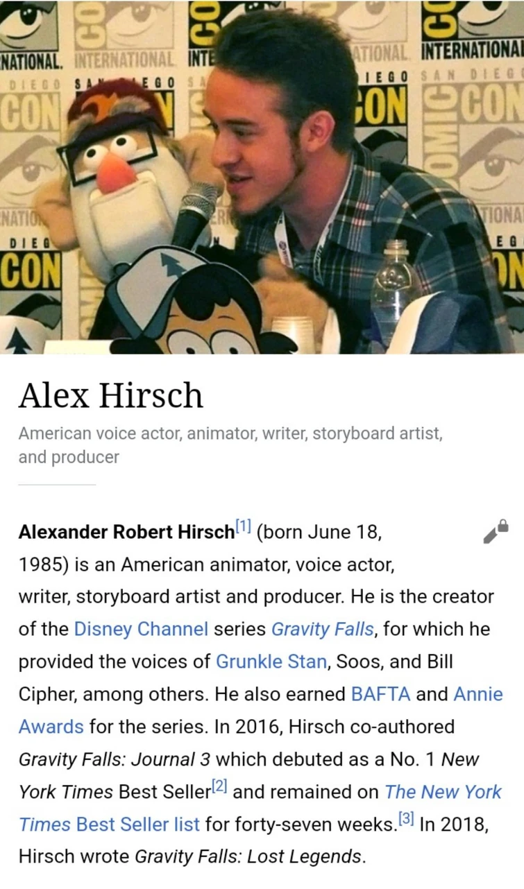 Thanks you Alex hirsch | Fandom
