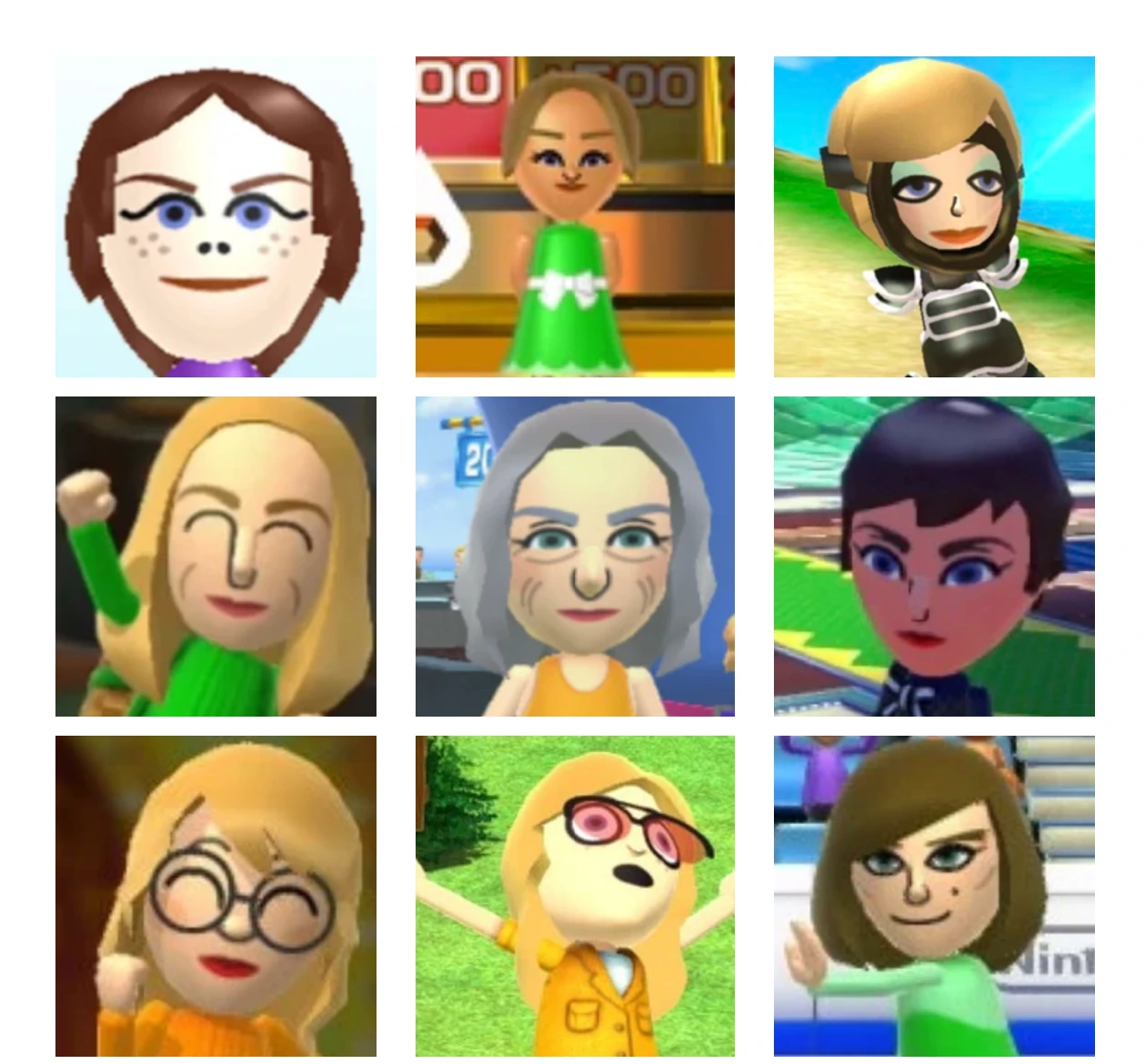 What do my favorite female Miis say about me? | Fandom