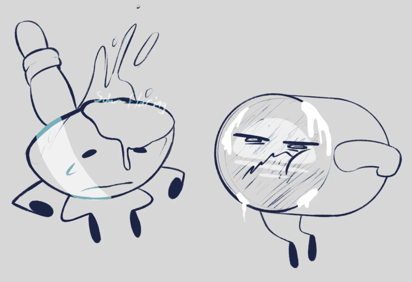 drew some AB characters | Fandom