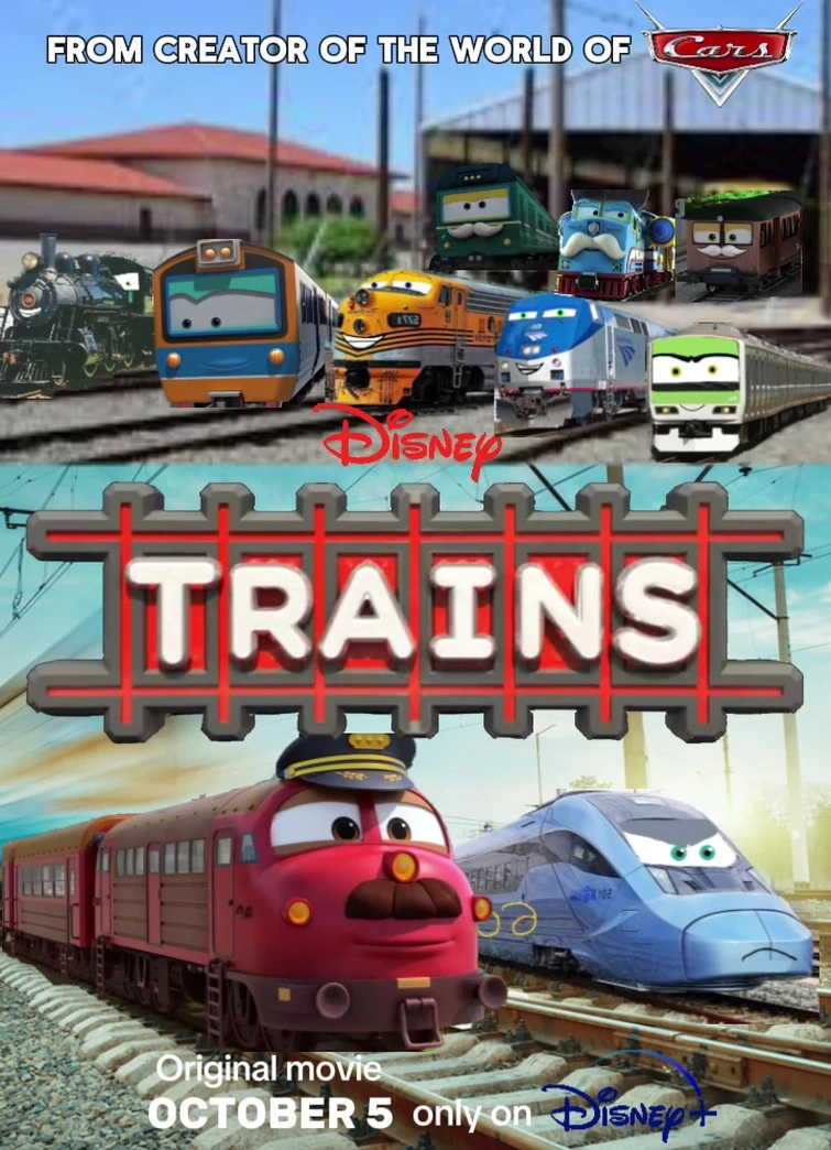 The Movie Poster of Cars 4: Stock Car Racing, Trains And Planes 3: The ...