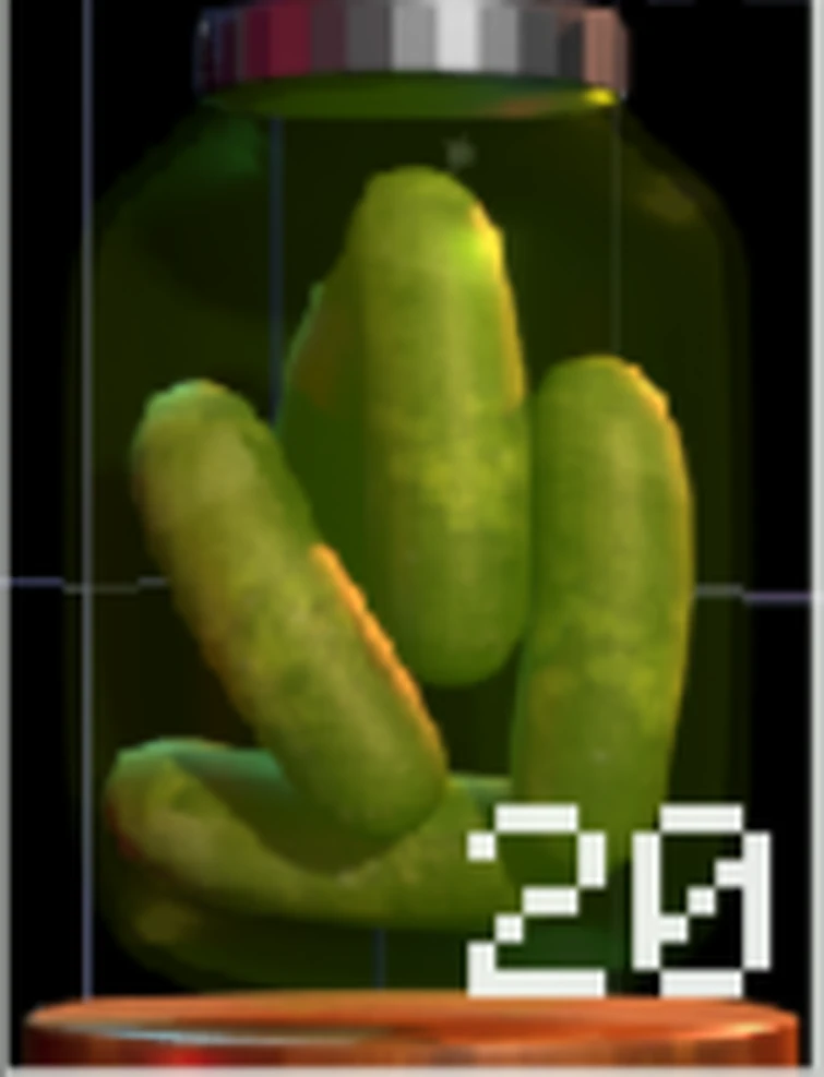 Dil Pickles challenge (Use pickle rick skin for exotic butters) | Fandom