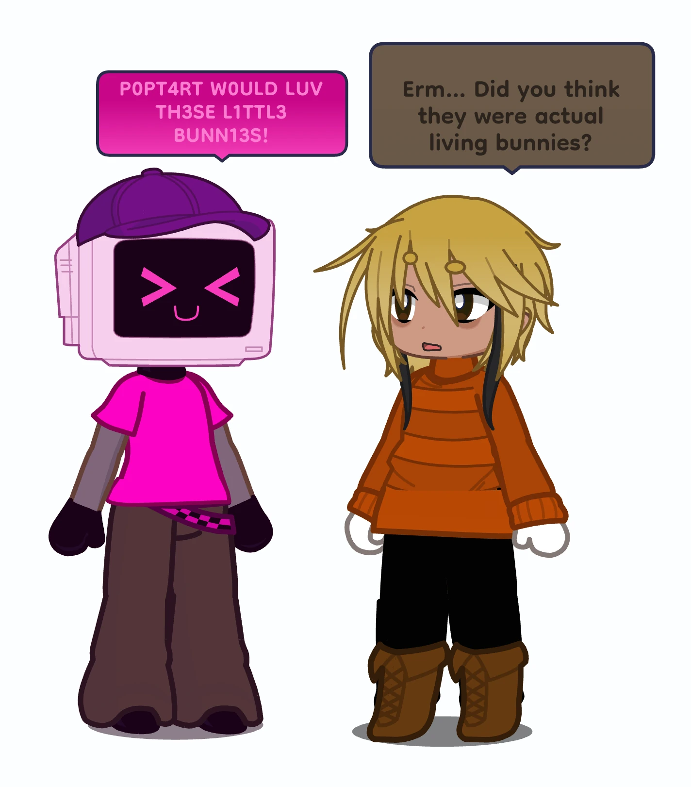 Lampert and Infected interaction thing I uhh made with my design thing | Fandom