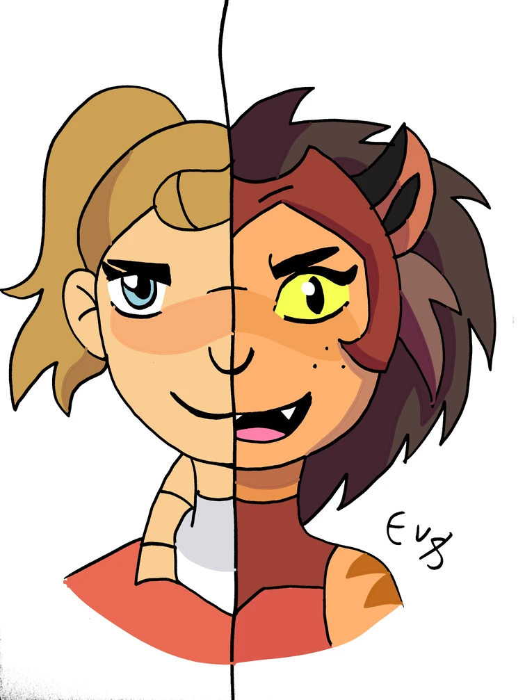 My drawing of Catradora | Fandom