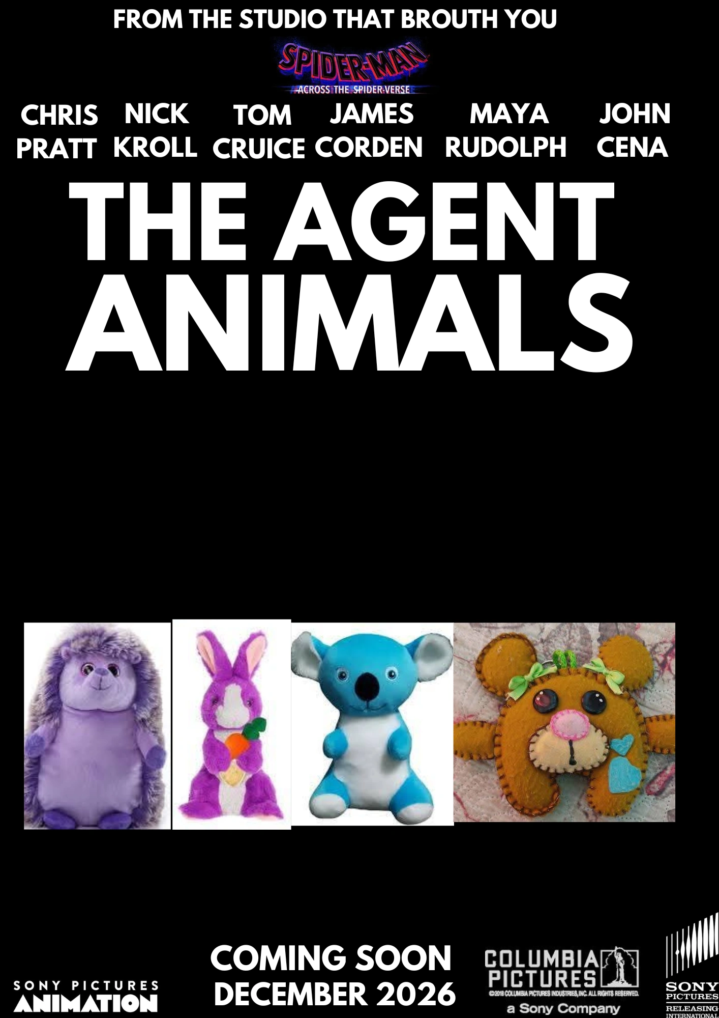 The Agent Animals 2026 Sony Pictures Animation | Fandom