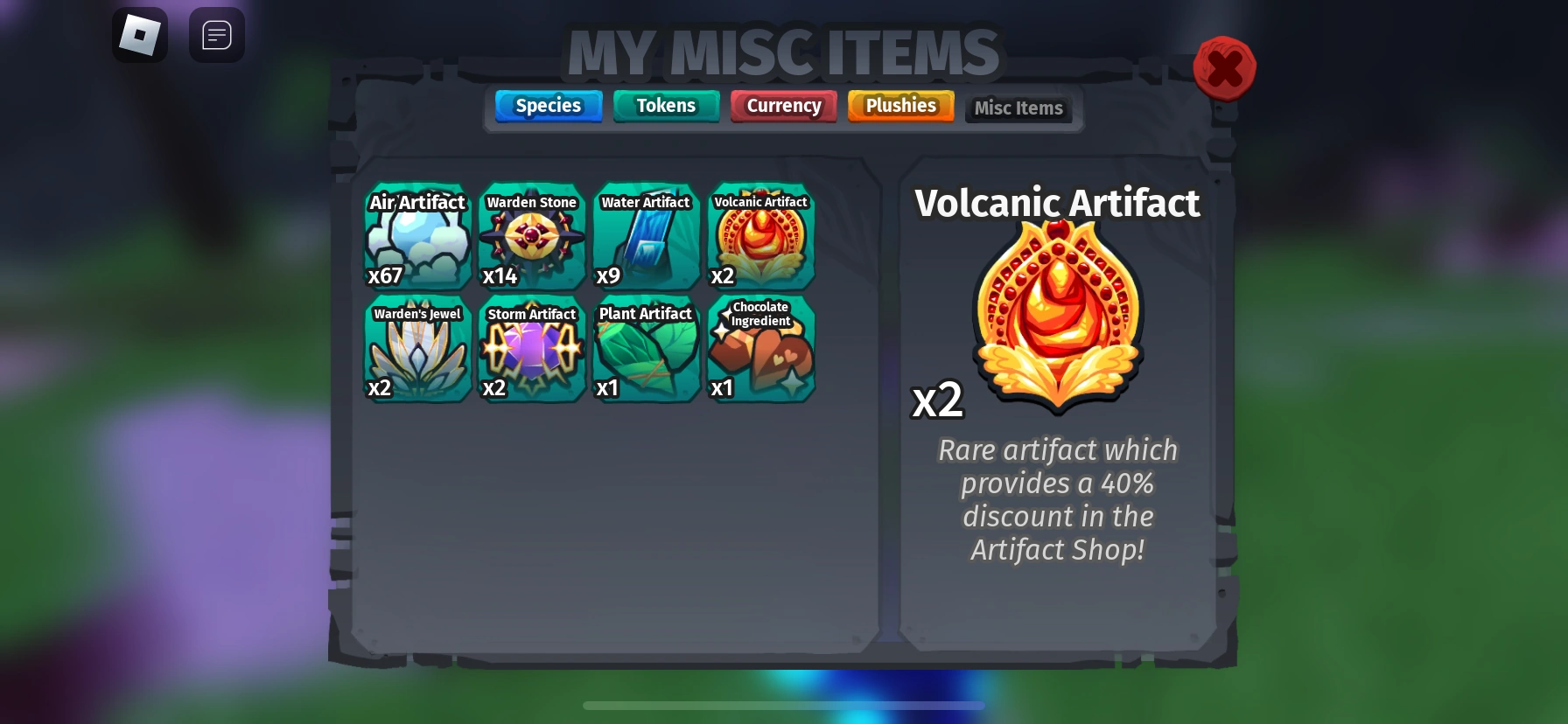 how do you obtain volcanic artifacts and why do i have two ☹️☹️ | Fandom