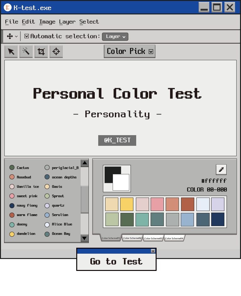 Found an interesting color personality quiz. | Fandom