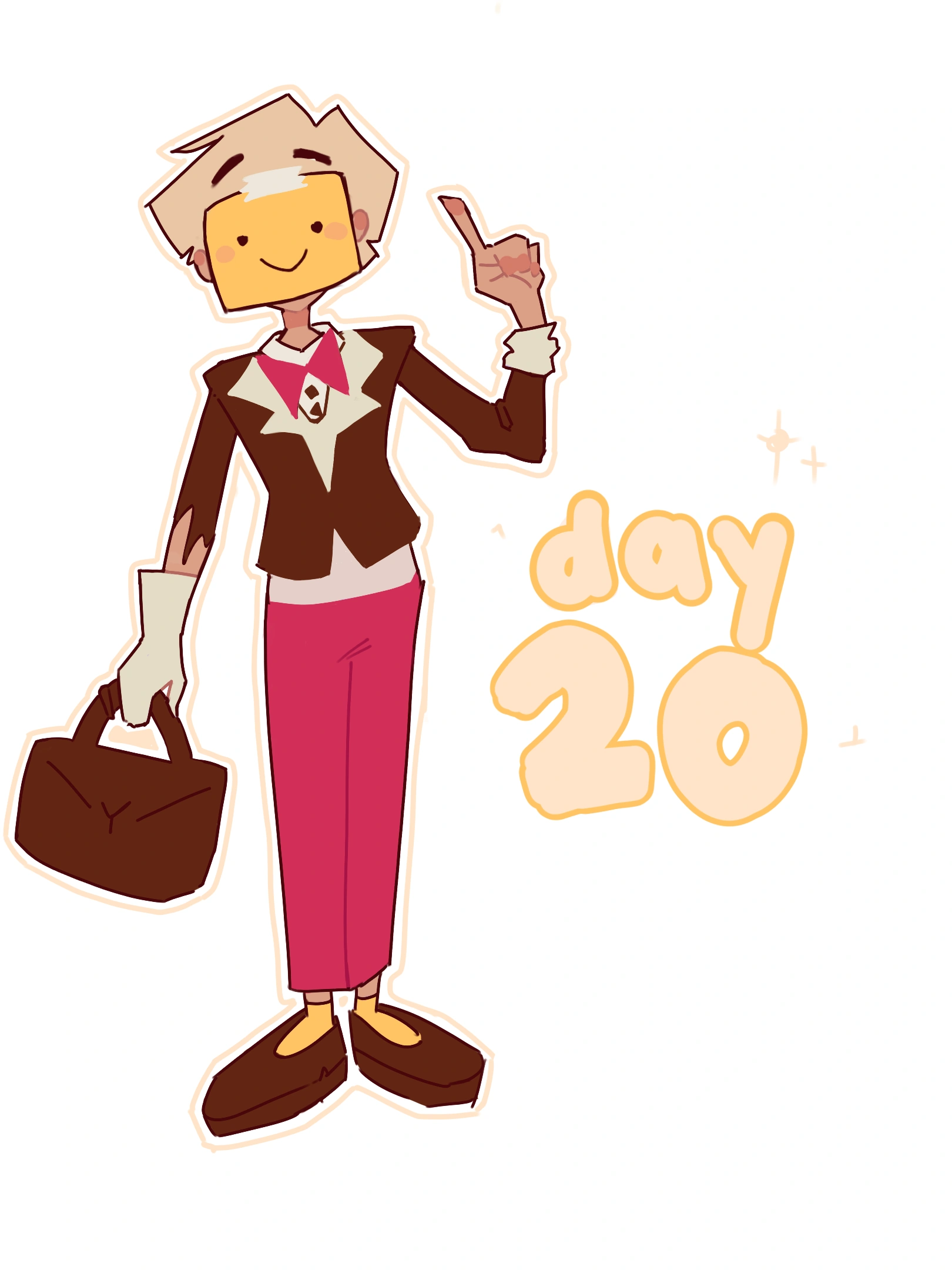 june art challenge day 20- yellow face | Fandom