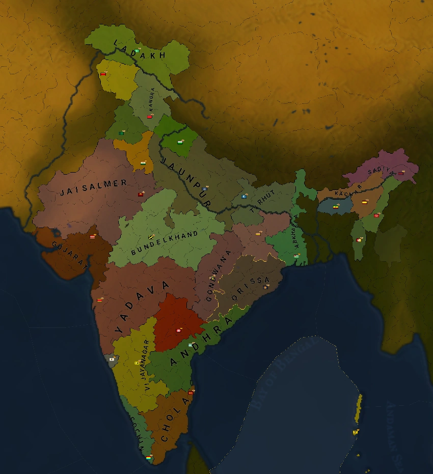 I made a map of India in AoC2 | Fandom