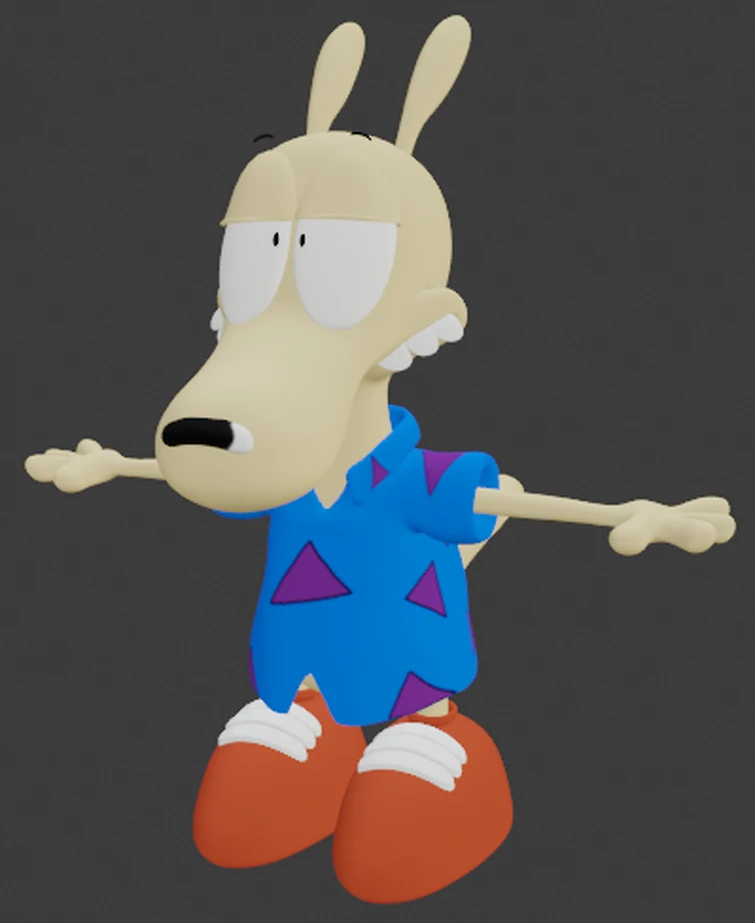 My 3D model of Rocko | Fandom