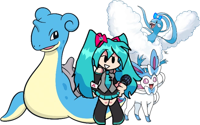 Pokémon teams for FNF characters Starting off with Hatsune Miku! | Fandom