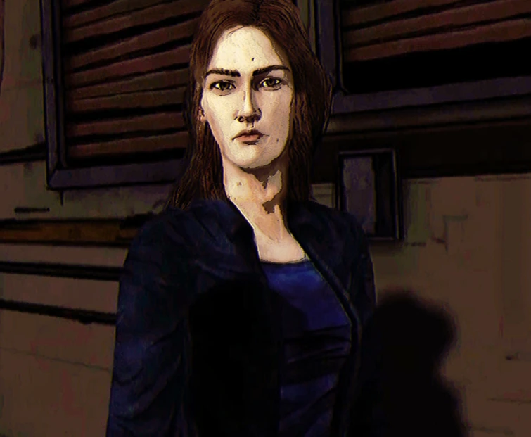 [TWDG] S1 Lilly in the S4 graphic. | Fandom