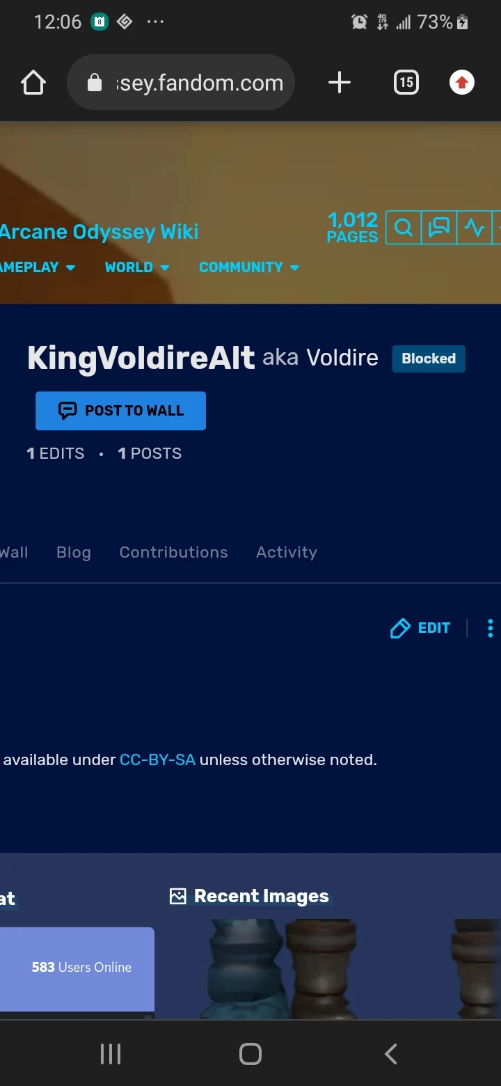 Two alts got blocked too | Fandom