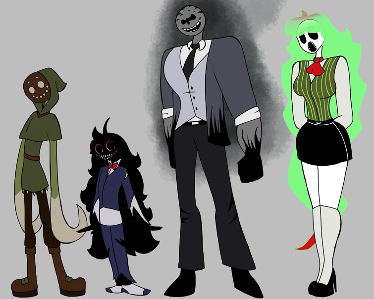Snare, Dupe, Rush, and Ambush but they’re now humanoid | Fandom
