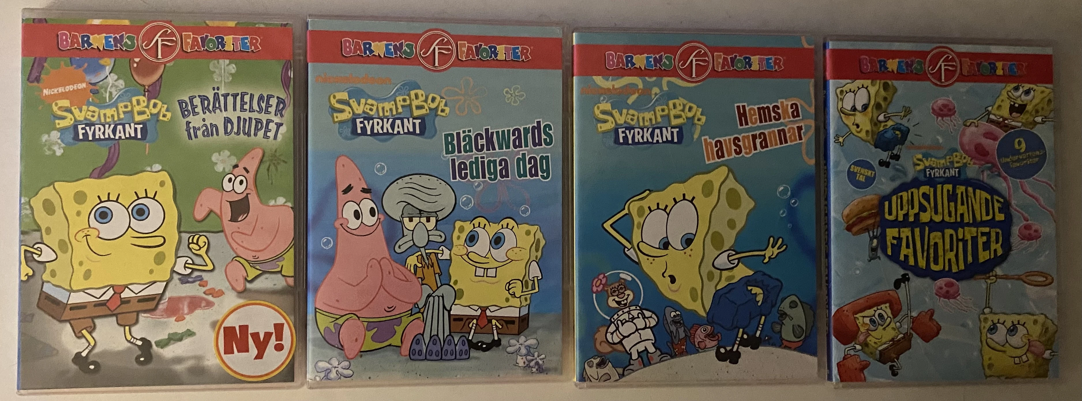 Well I finally got some more Swedish SpongeBob DVDs.. | Fandom