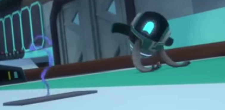 Idk I Just Really Like This Scene When The Flybot Broke The Tablet By ...