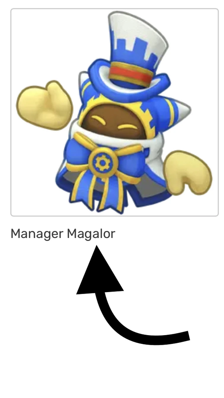 [FIXED; Thank you, ESBat6] There’s a typo on Magolor’s page, and I can ...