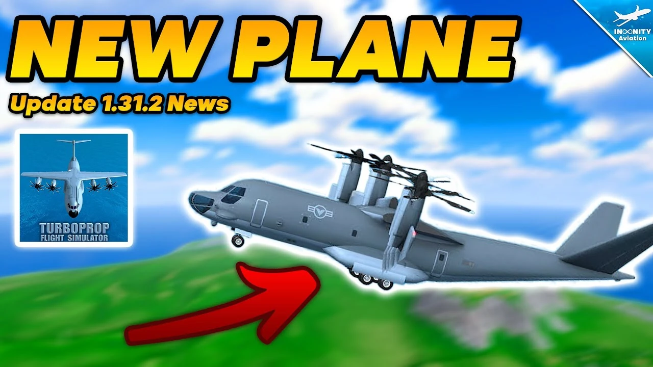 TFS UPDATE 1.31.2 - NEW MV-40 PLANE REVEALED! | Turboprop Flight Simulator Update Info | Fandom