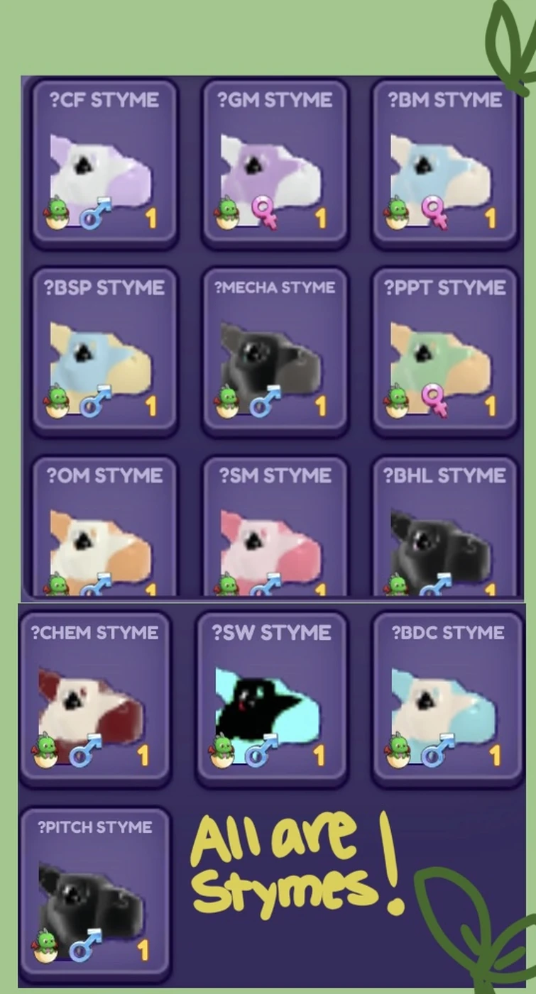 Styme Rainbow Update: BLUEBERRY TEA and breeding! | Fandom