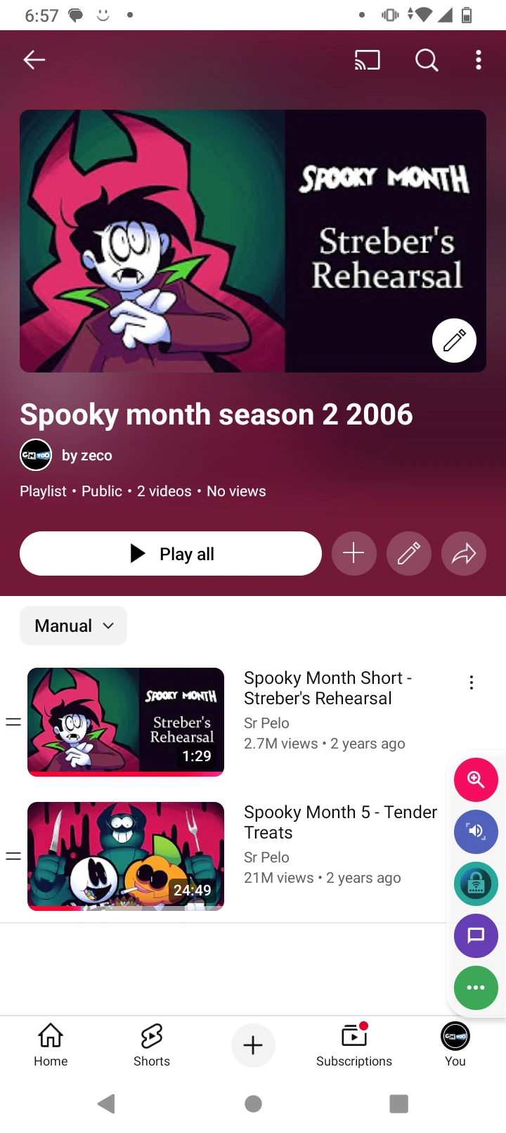 Spooky month aired its second aired on September 9th 2006 | Fandom