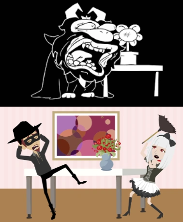 LOL Trinidad Gustavo! He does screaming acting like asgore scream from ...