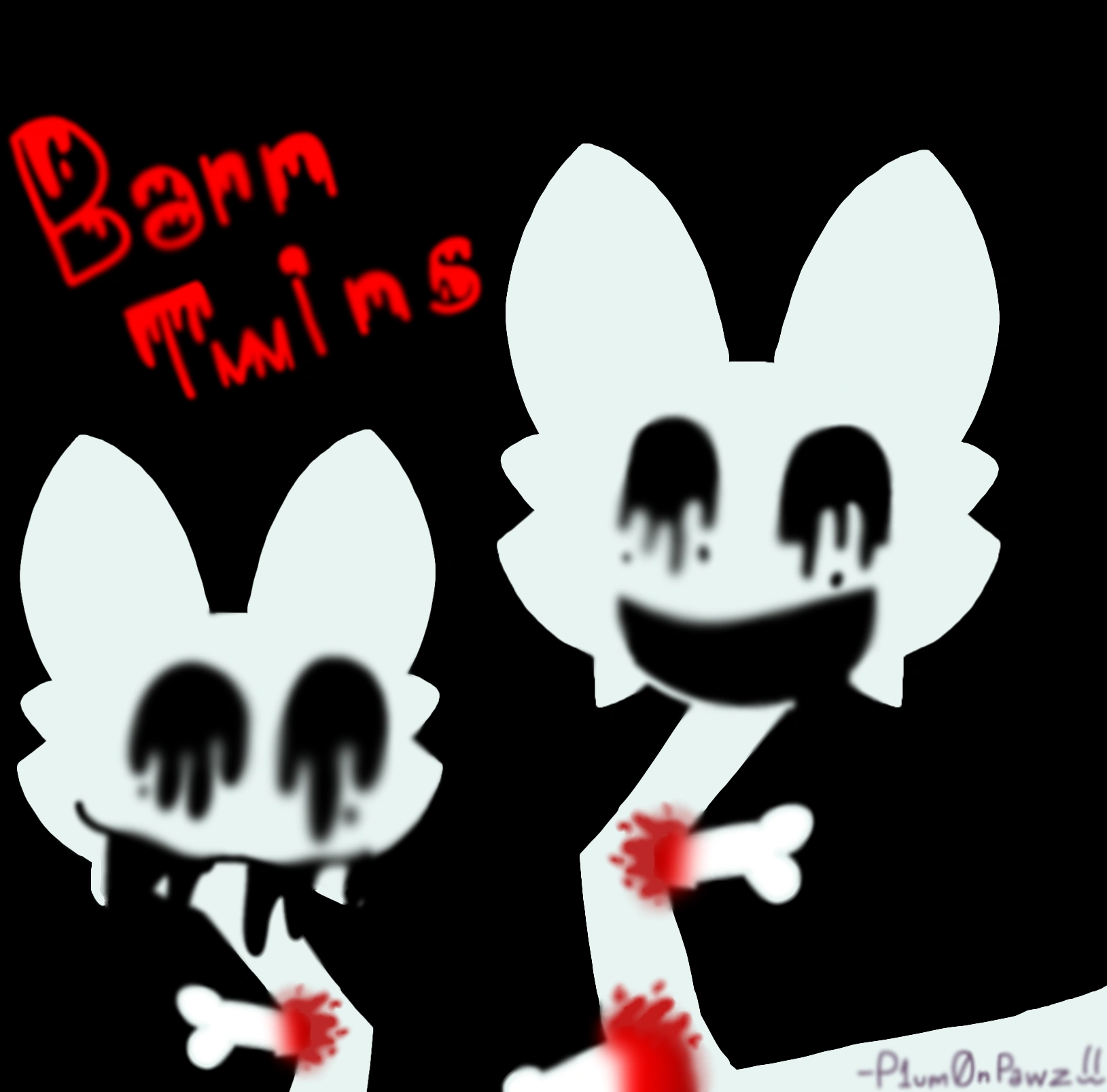 I drew Barn twins | Fandom
