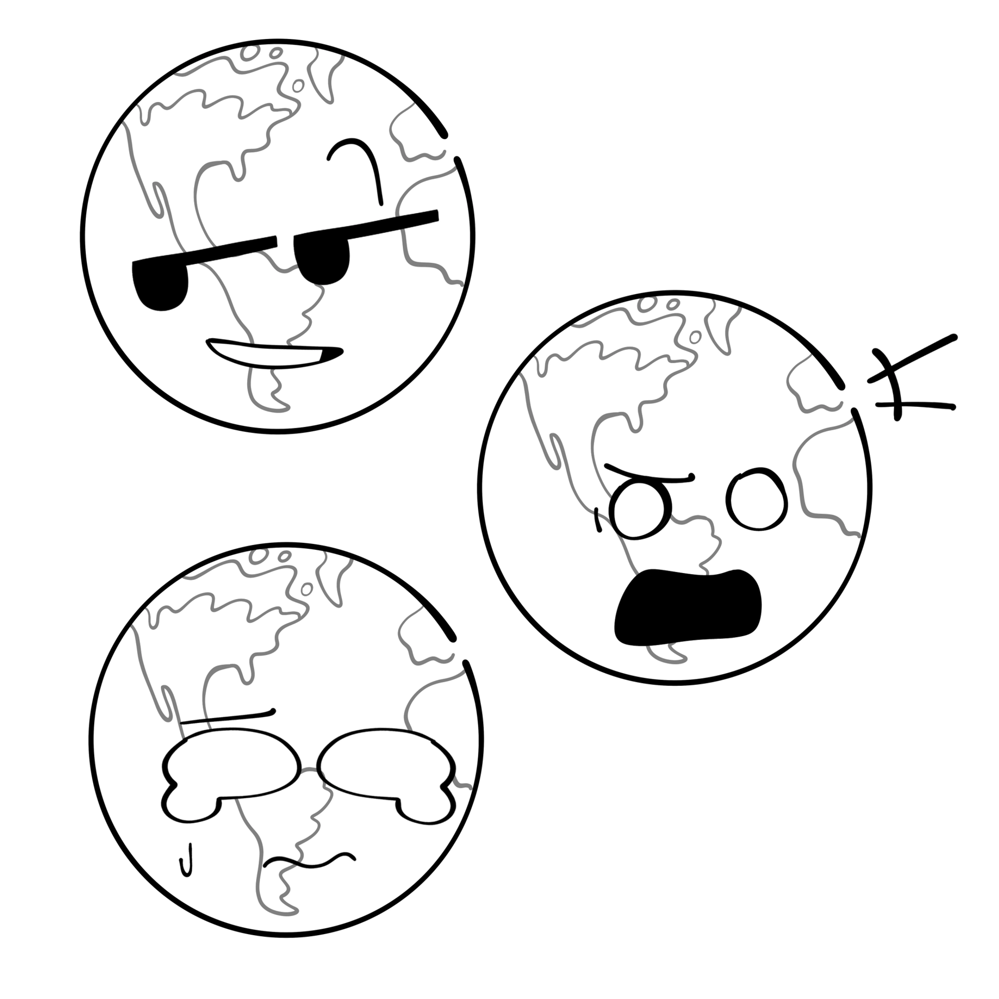 Silly Earth drawings | Fandom