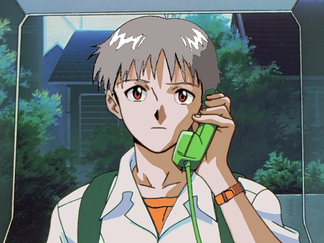 Shinji with Kaworu's color palette | Fandom