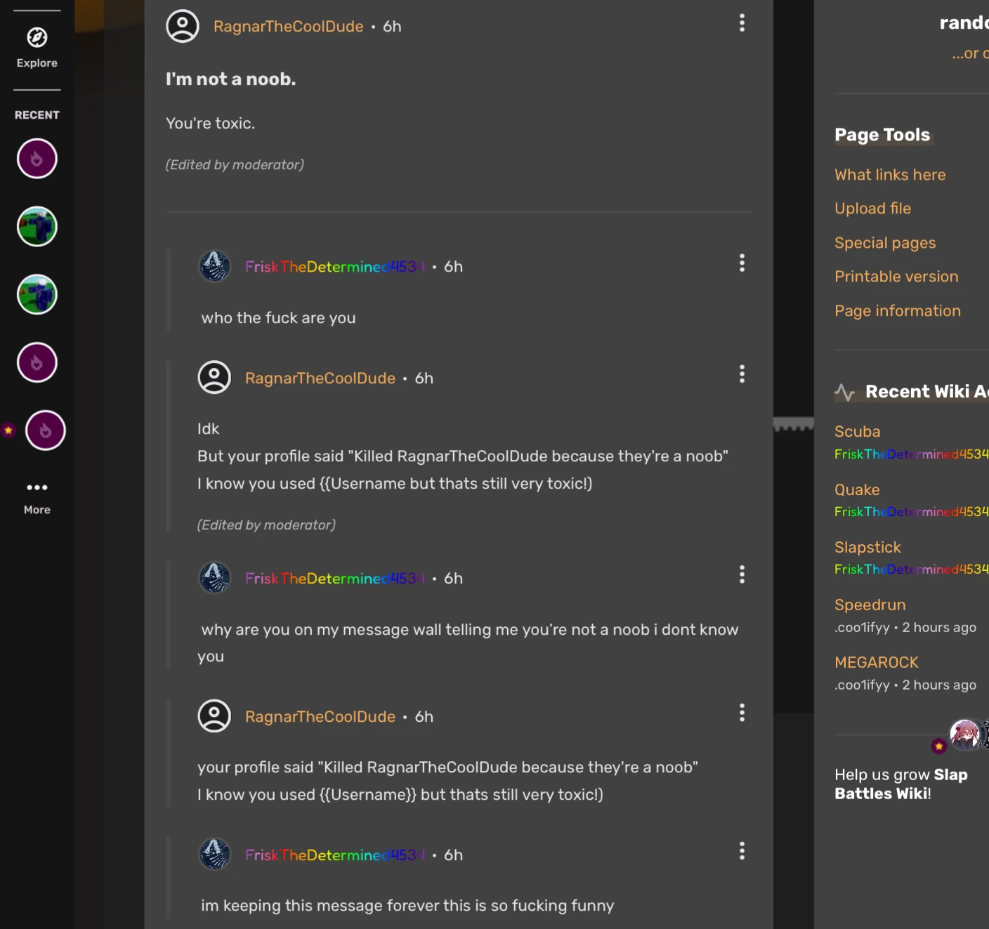 I’m not a noob. | Fandom