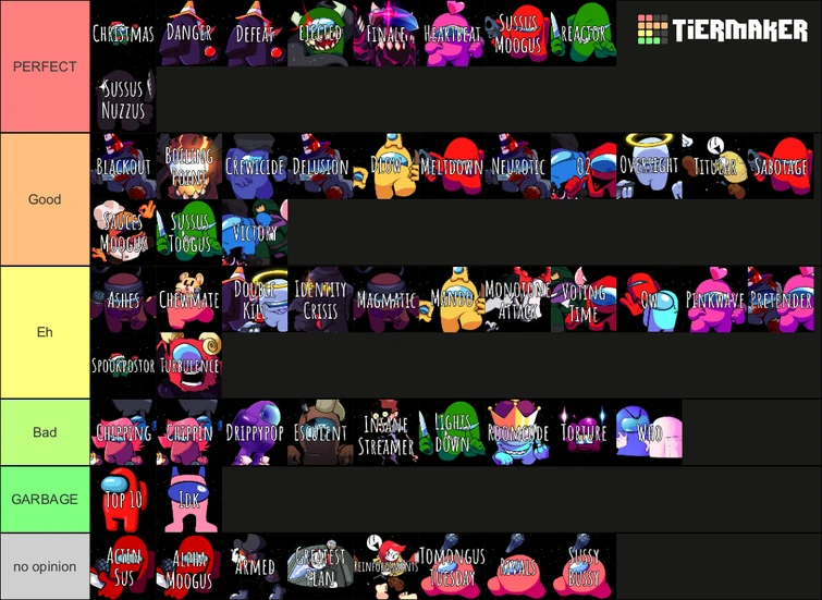 Vs imposter songs tier list | Fandom