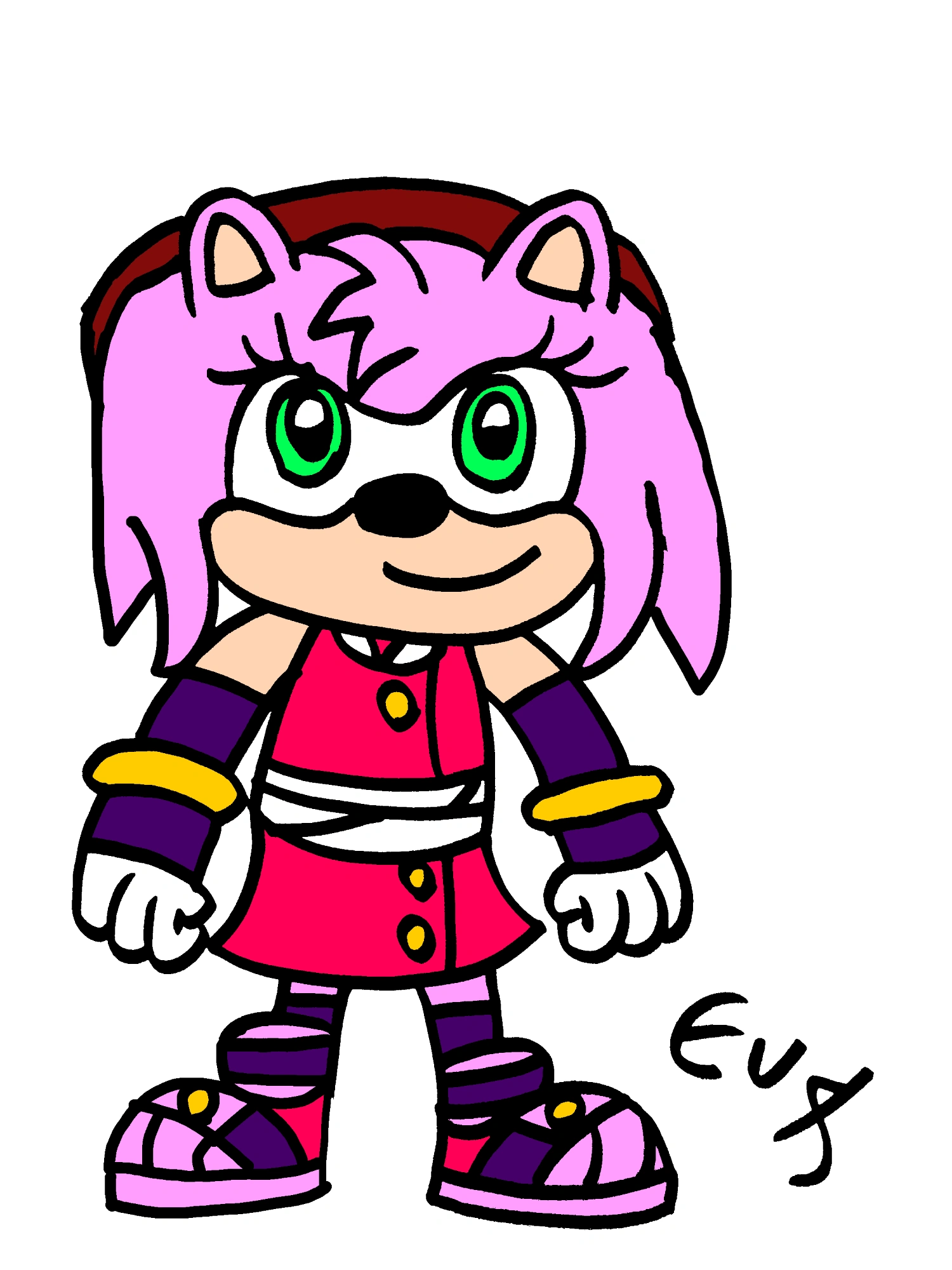 My drawing of Boom Amy | Fandom