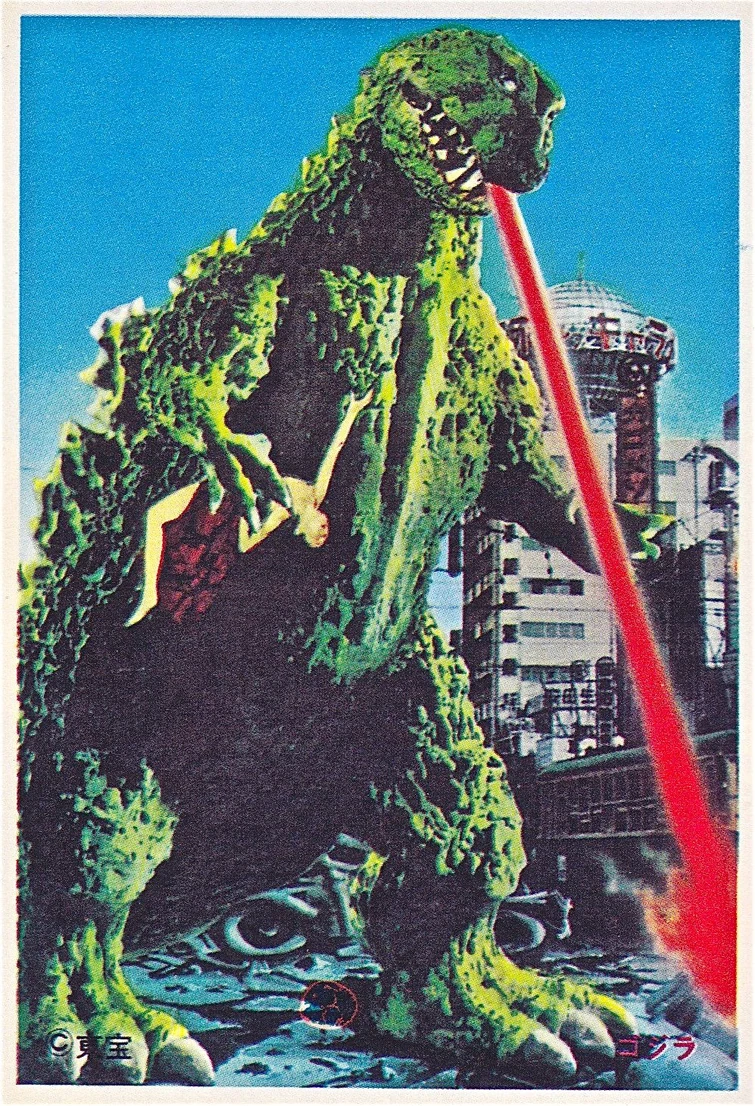 Here’s a bunch of Showa Kaiju bromide cards I found online | Fandom