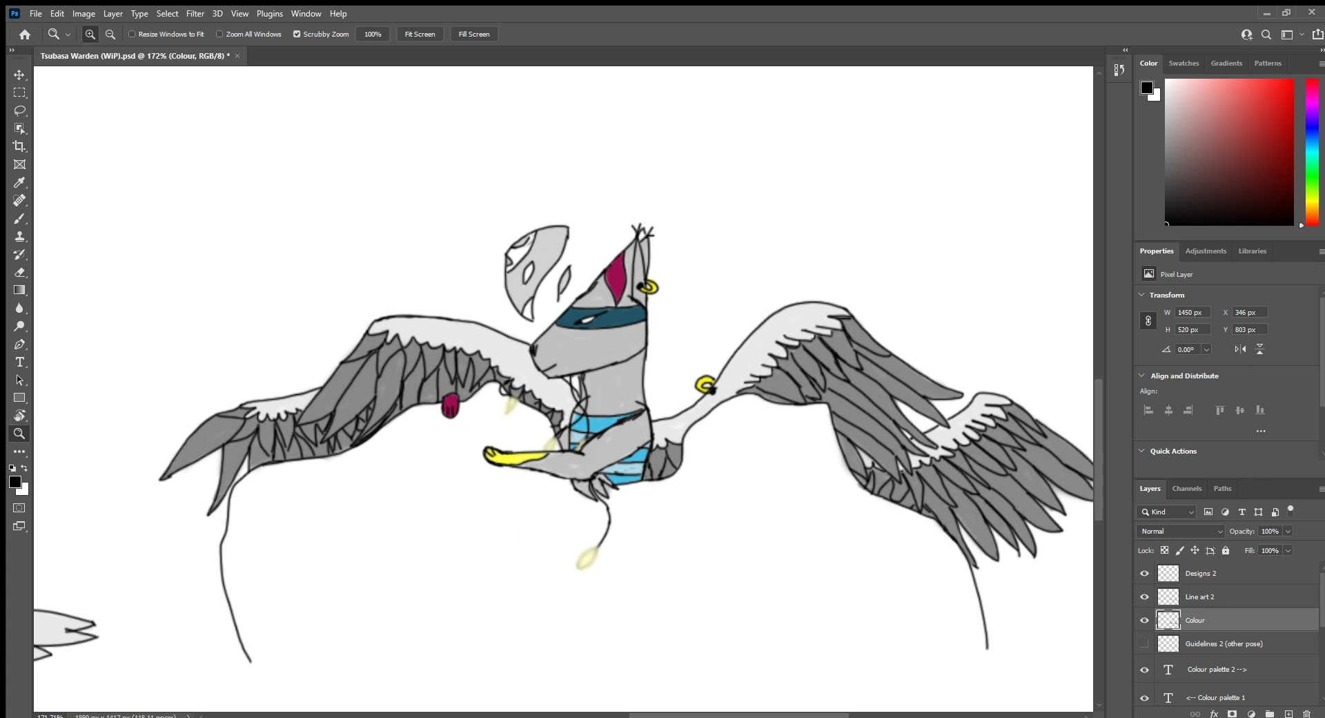 Finished Tsubasa Warden special pose | Fandom