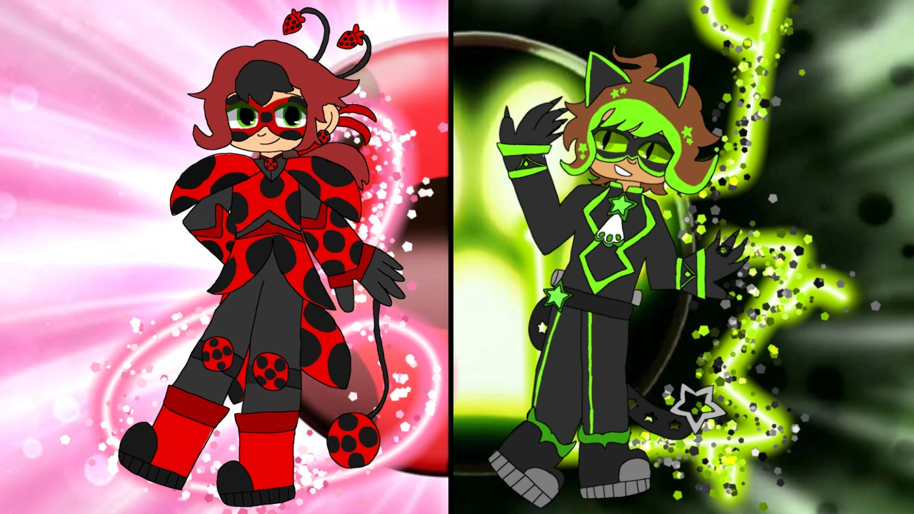 yippee they have transformed! [World Of Miracles AU art] | Fandom