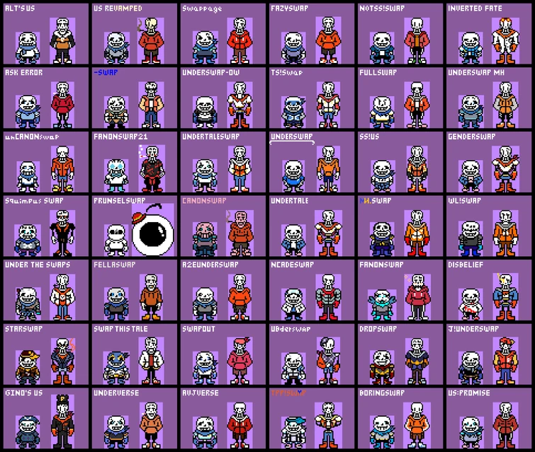 A collab of Swap AUs | Fandom