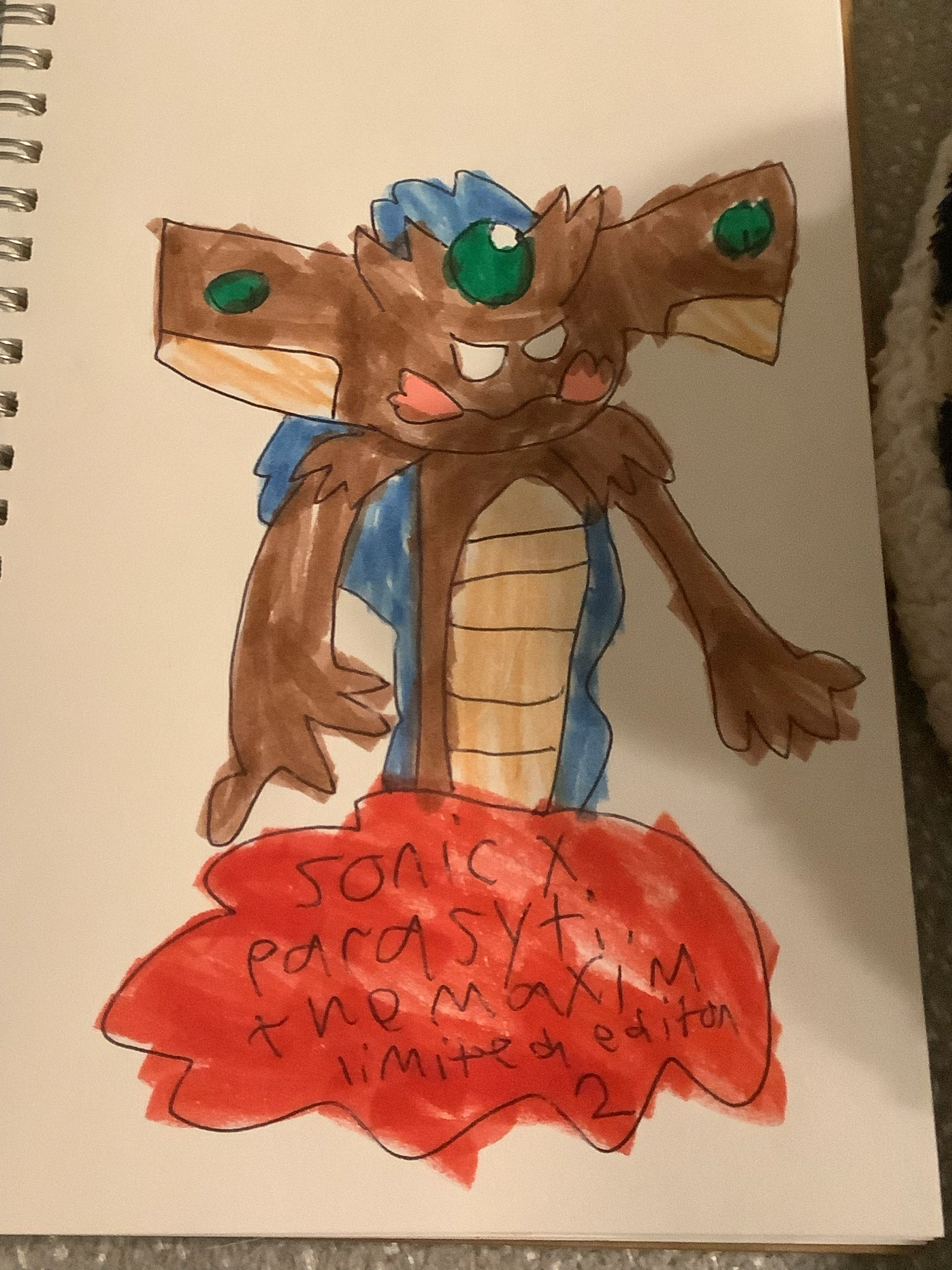 Sonic x parasyte the Maxim limited edition 2 redraw | Fandom