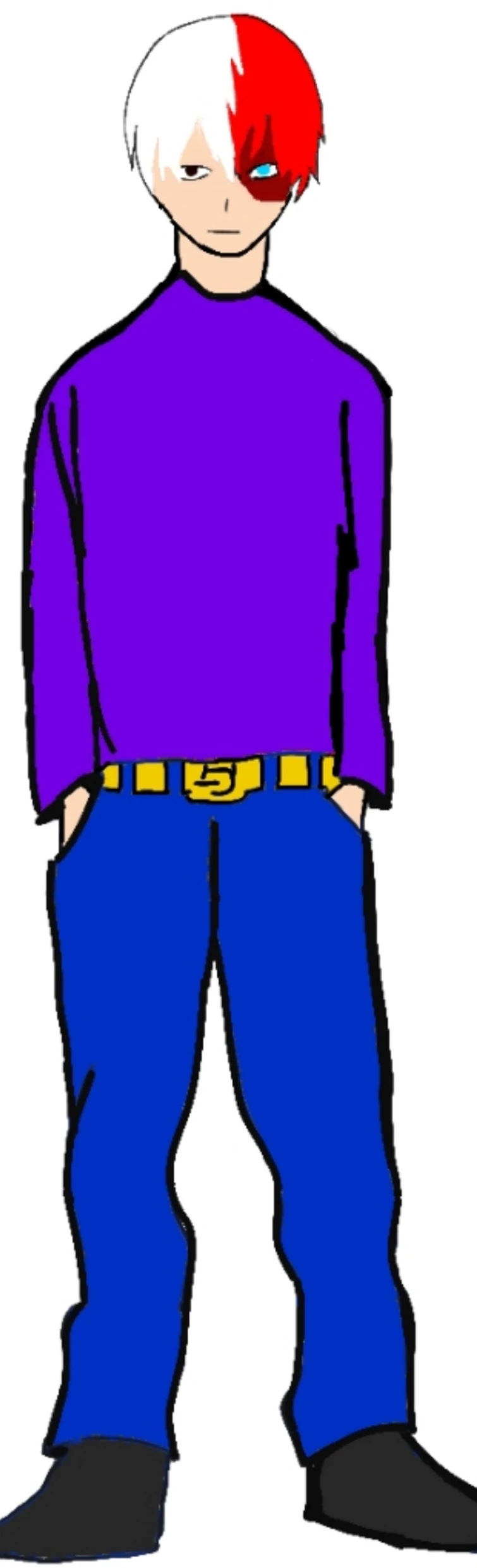 A really bad Todoroki art | Fandom