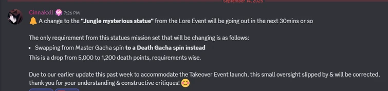 THE STUPID MASTER GACHA REQUIREMENT IS GETTING CHANGEDDDDDD | Fandom