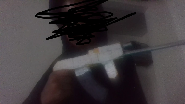 Made this cardboard pm md 86 rifle, im gonna decorate it after a ...