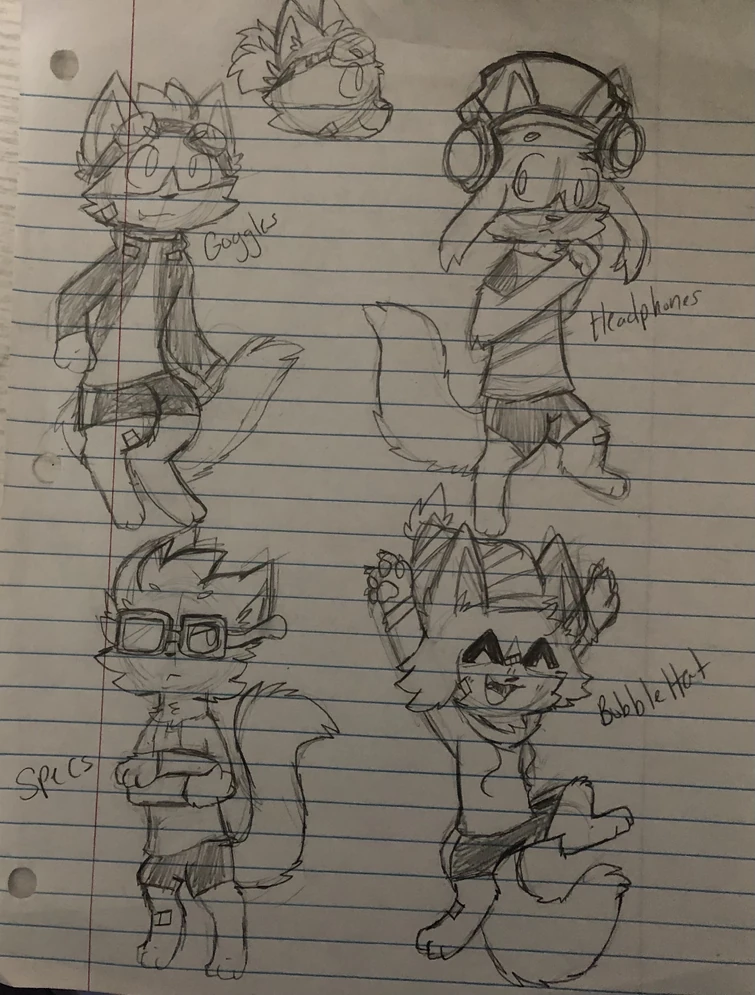 Joycawn inspired sketches of the characters | Fandom