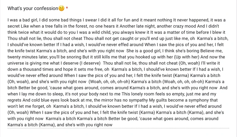 CONFESSIONS!! | Fandom