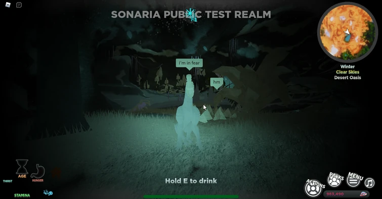 Sonaria Public Test Realm Experience | Fandom