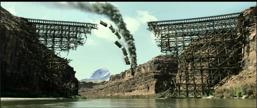 I made Behemoth image train falling bridge | Fandom